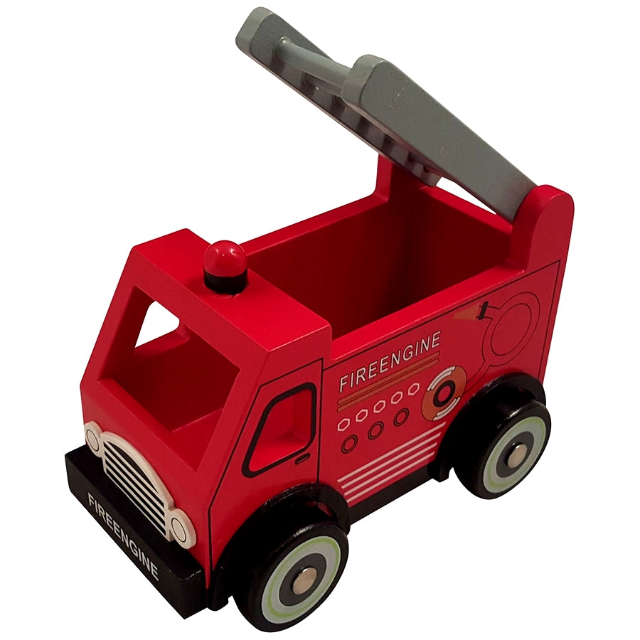 Wooden Fire Engine – Pixie & Fleur